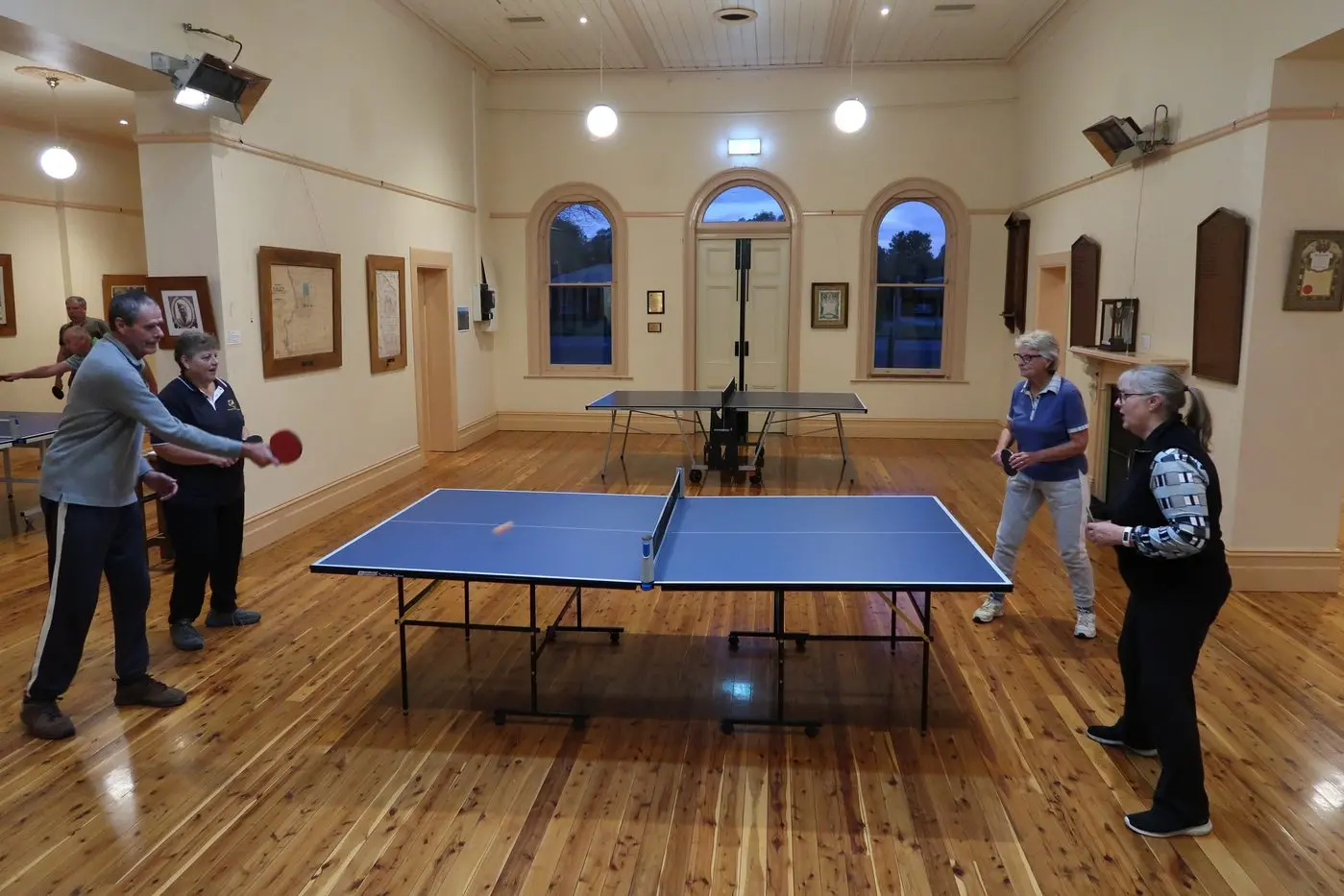 End of season celebration at Oxley table tennis