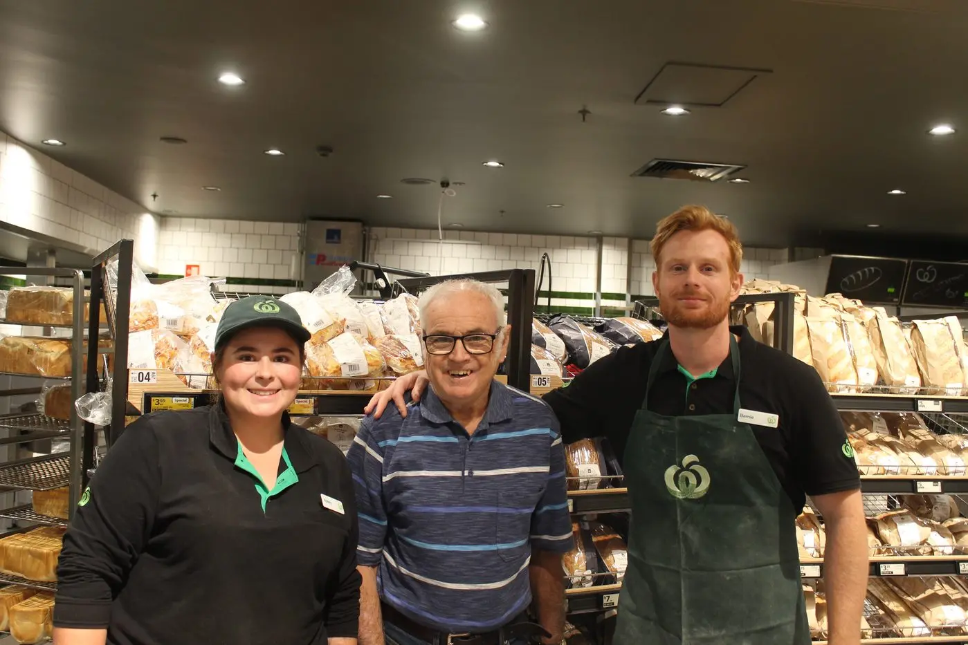 Peter celebrates 35 years service, with pending retirement at Woolies