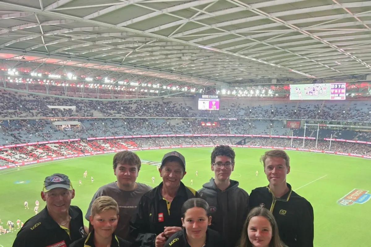 Umpiring at Marvel Stadium