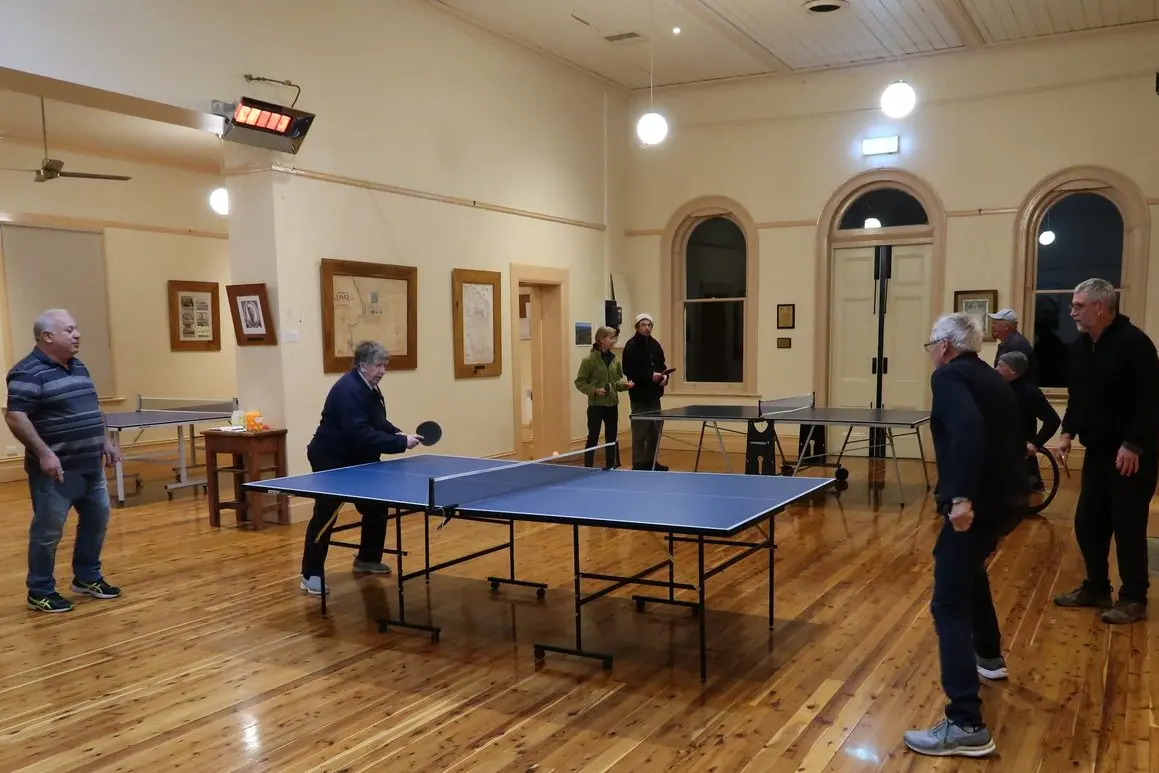 Oxley table tennis group gets in the games spirit