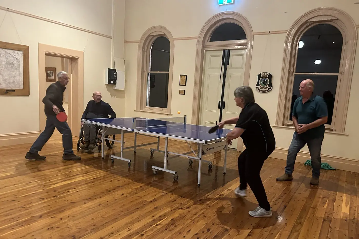 Thrills at Oxley table tennis
