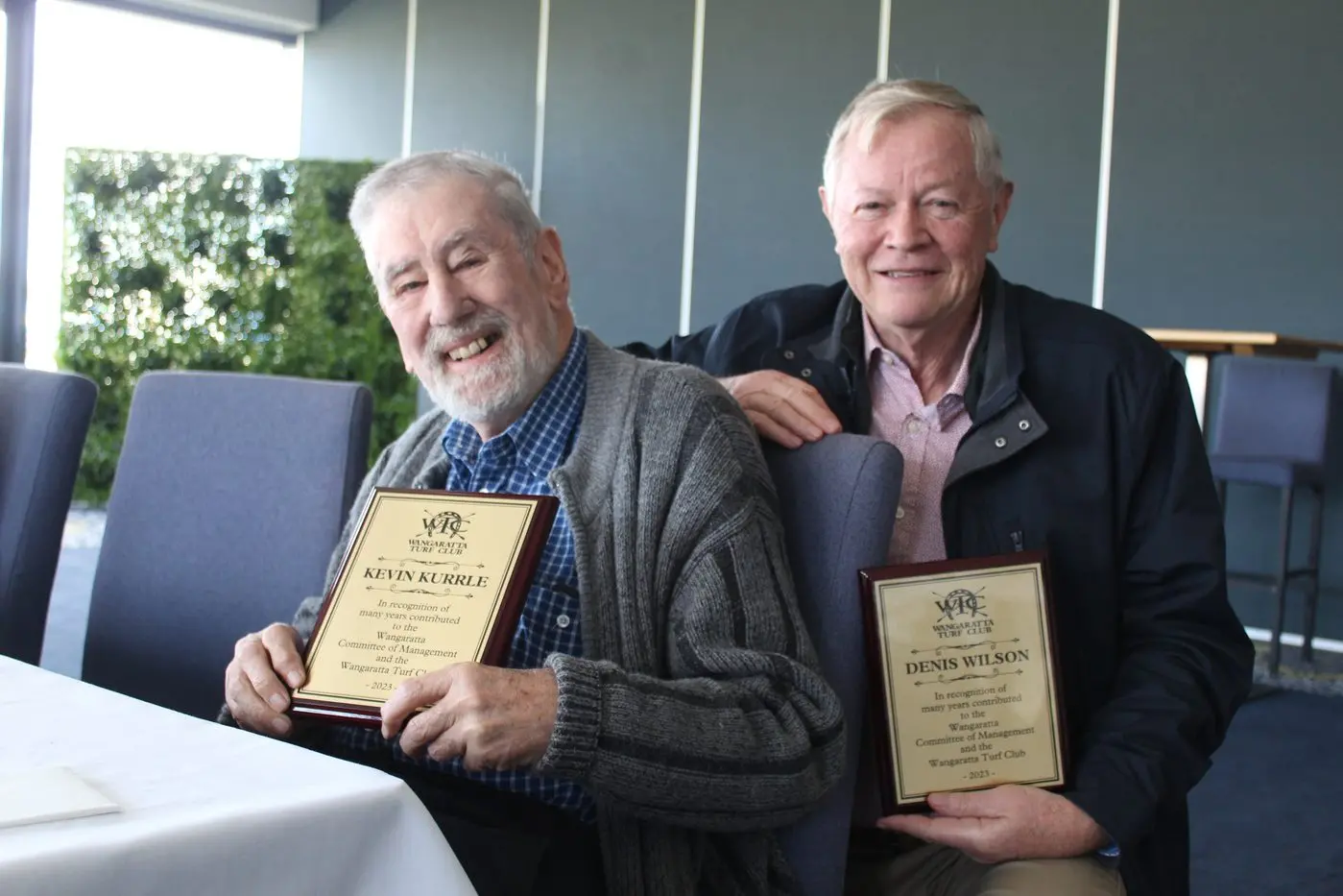 Turf club thanks long serving members