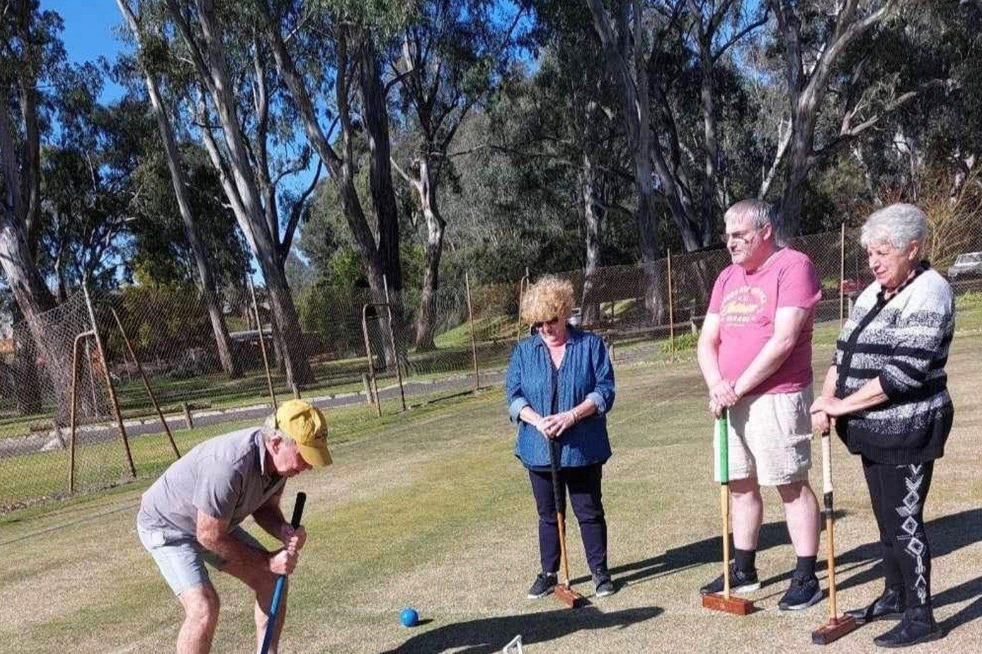 Come and try croquet in October
