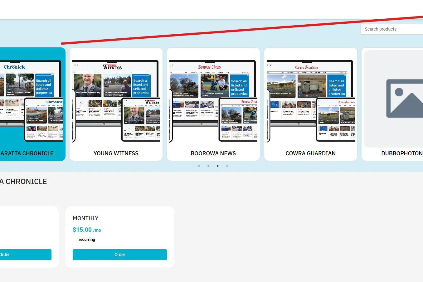 Wangaratta Chronicle digital subscription login