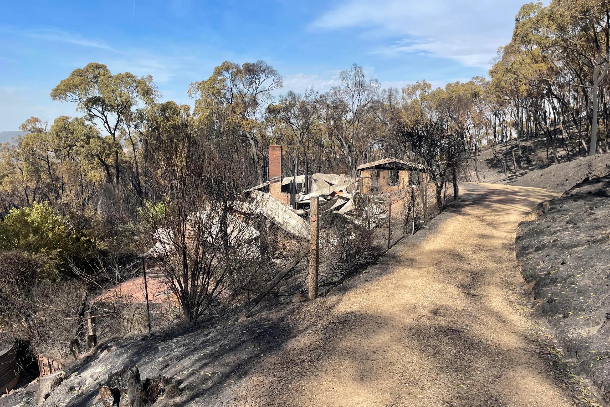 Bushfire victims left behind by disaster recovery rules