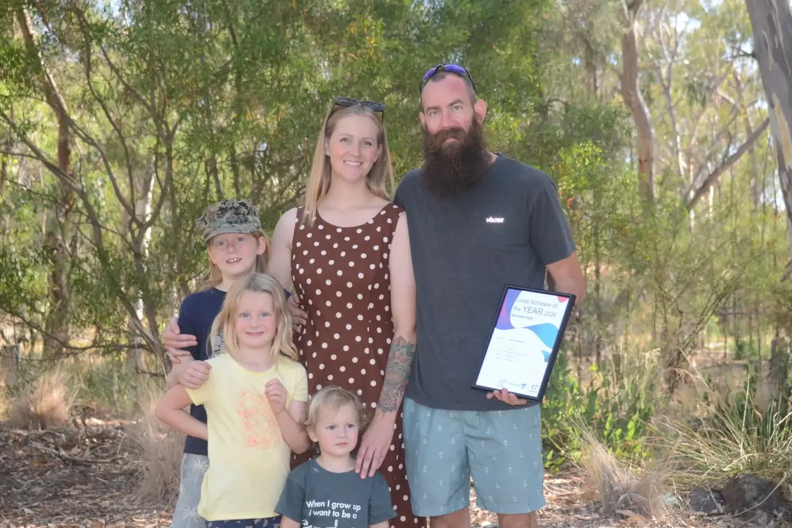 Australia Day bush breakfast brings Hamilton Park together