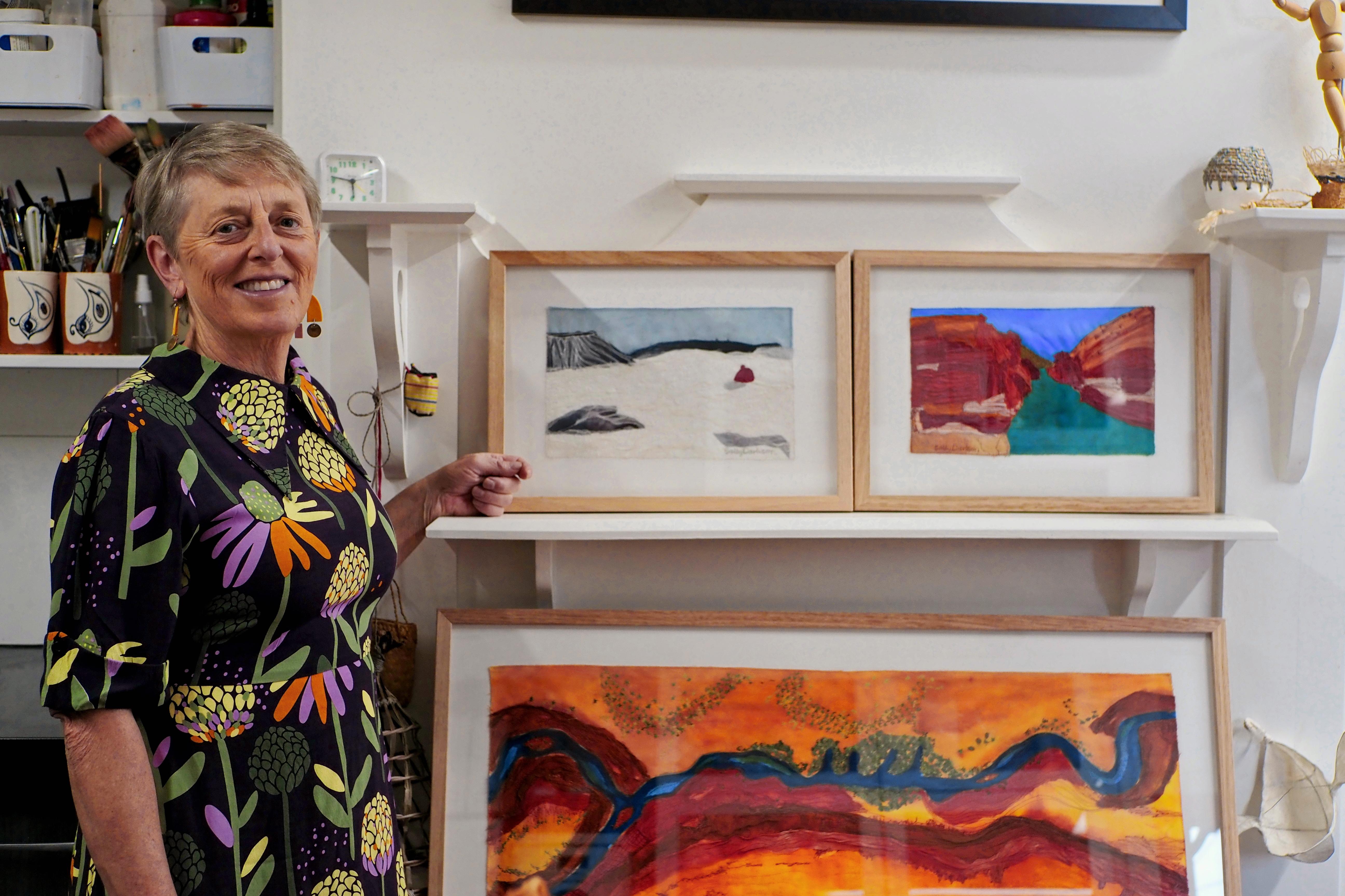 Sally Darlison presents an exhibition Shaped By Water