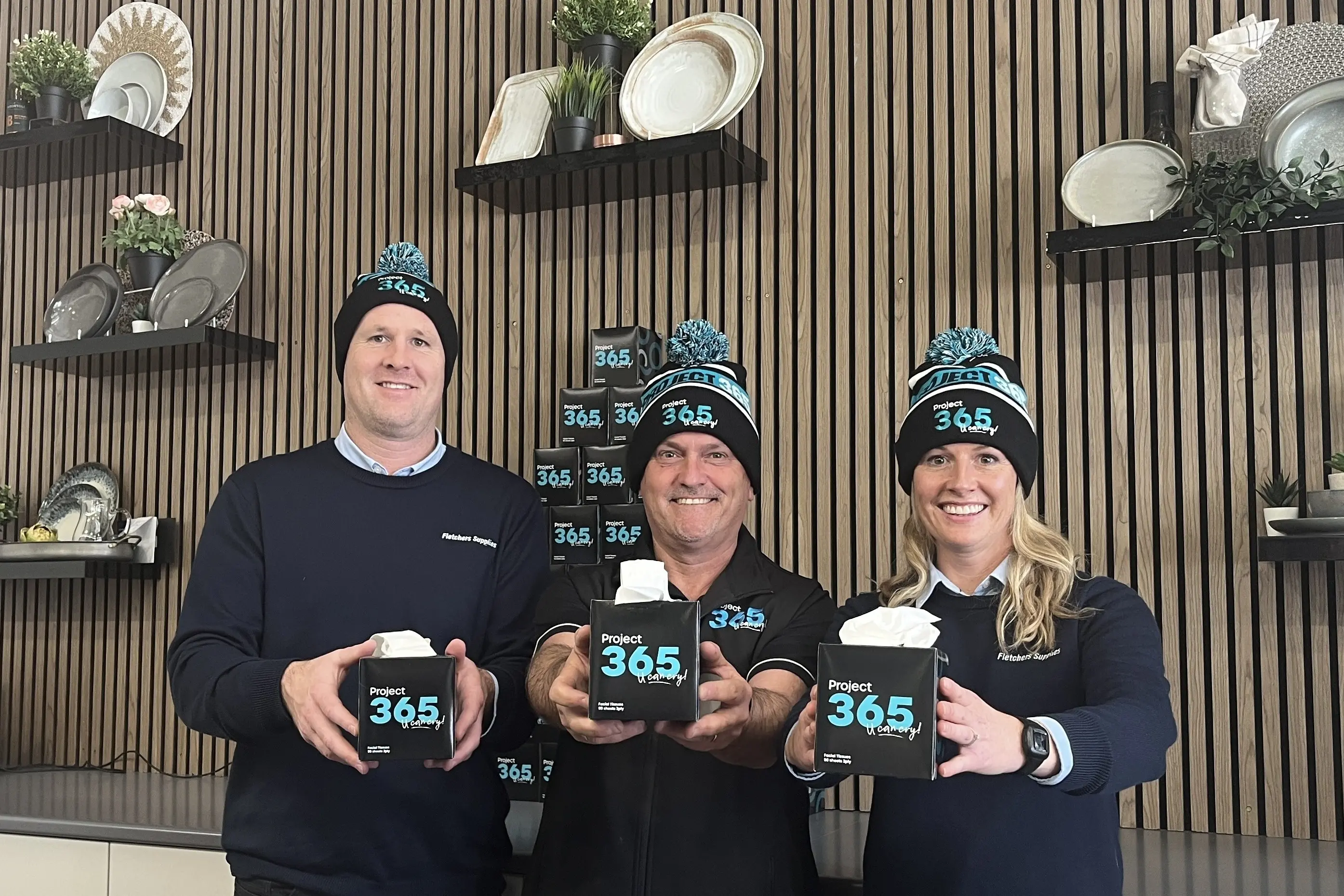 Fletchers Supplies partners with Project 365 to support mental health