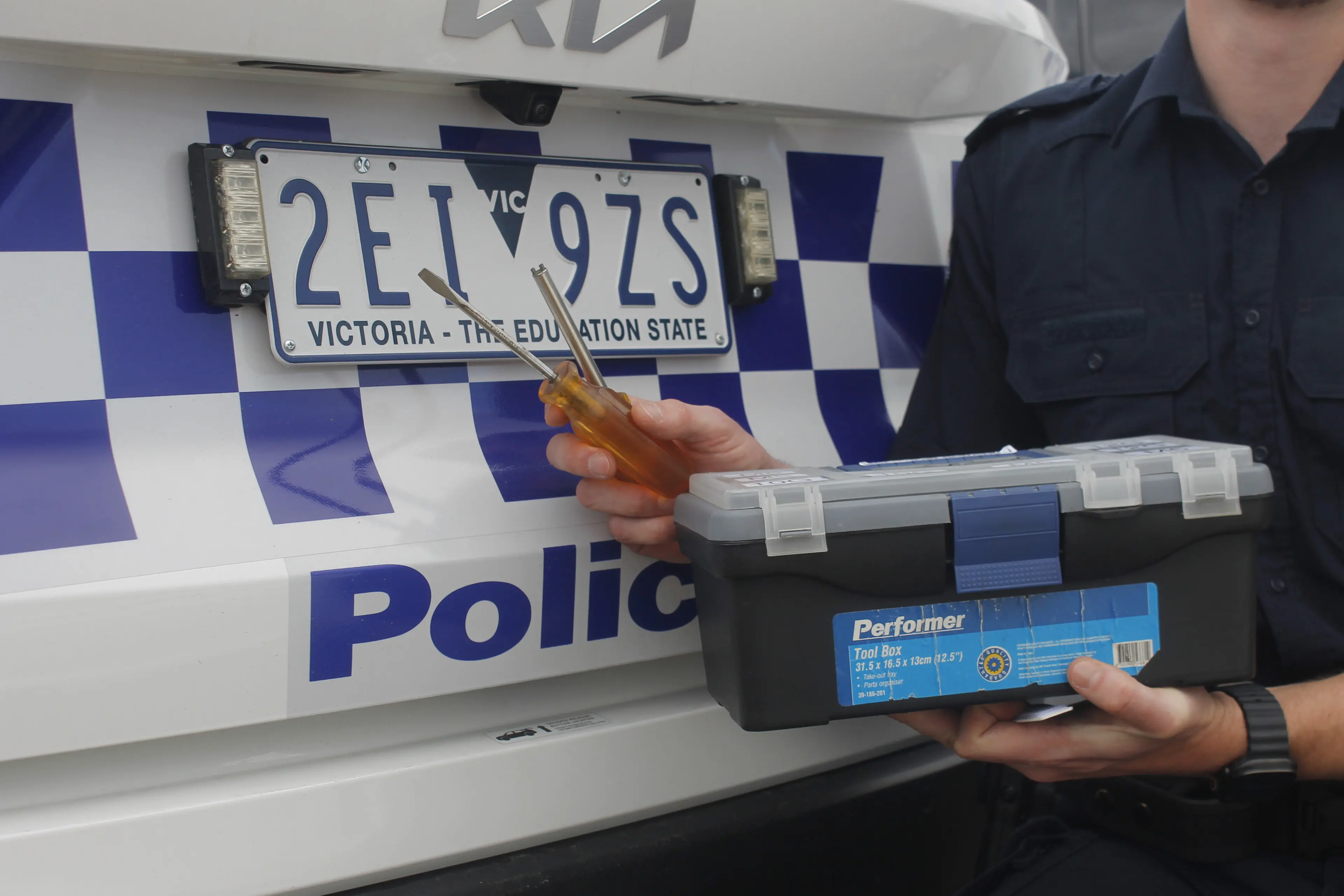 Screw over thieves with safe number plate fittings